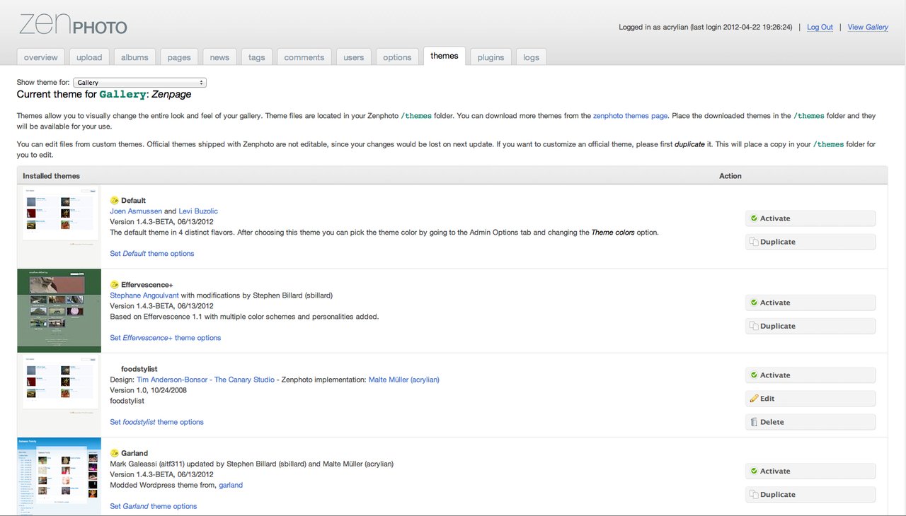 themes | zenphoto-1.4.5-admin | legacy-admin | ZenphotoCMS - The ...