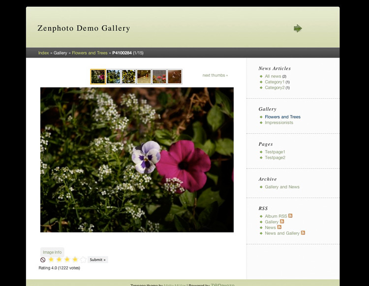 zenpage-image | zenpage | Themes | ZenphotoCMS - The simpler media ...