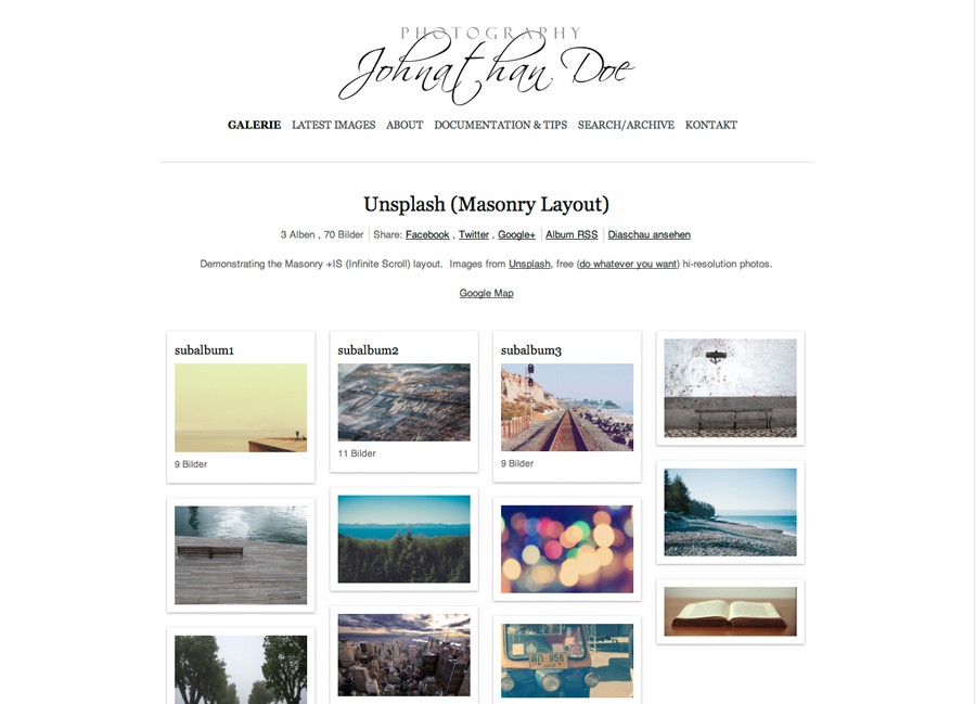 album-masonry-layout | zpbase | Themes | ZenphotoCMS - The simpler ...
